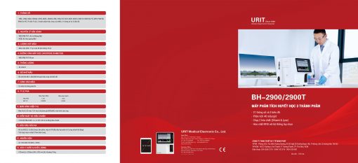 Máy phân tích huyết học URIT BH-2900/2900T - Công ty TNHH thiết bị y tế ...
